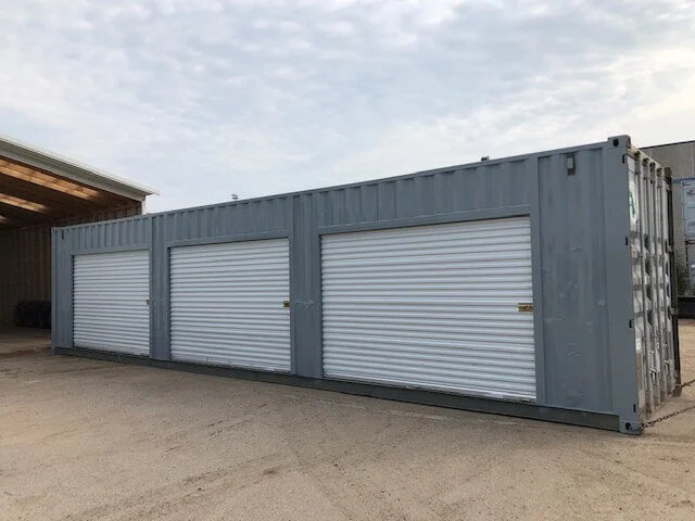 Shipping container conversion kit