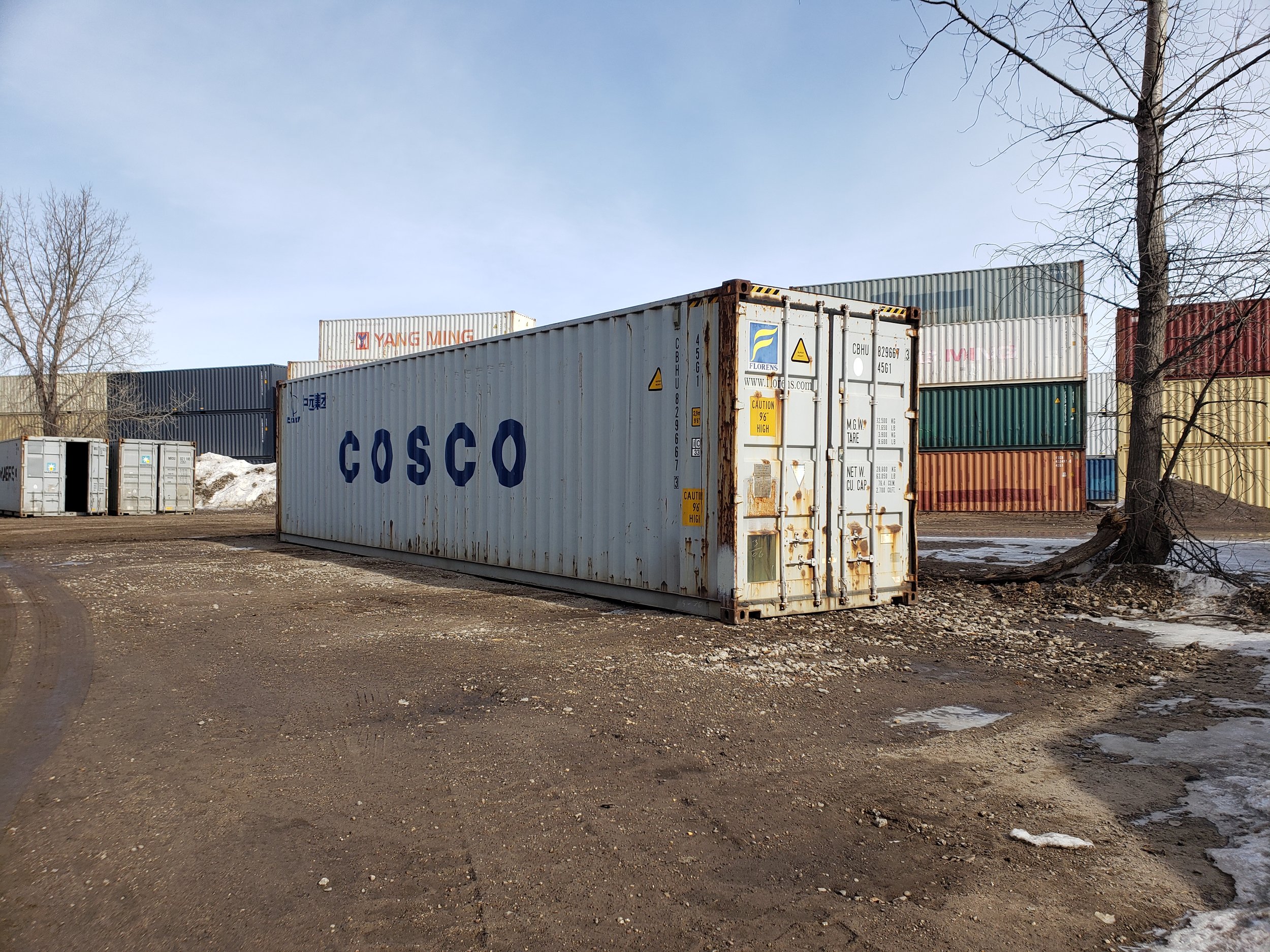 40 high cube container dimensions