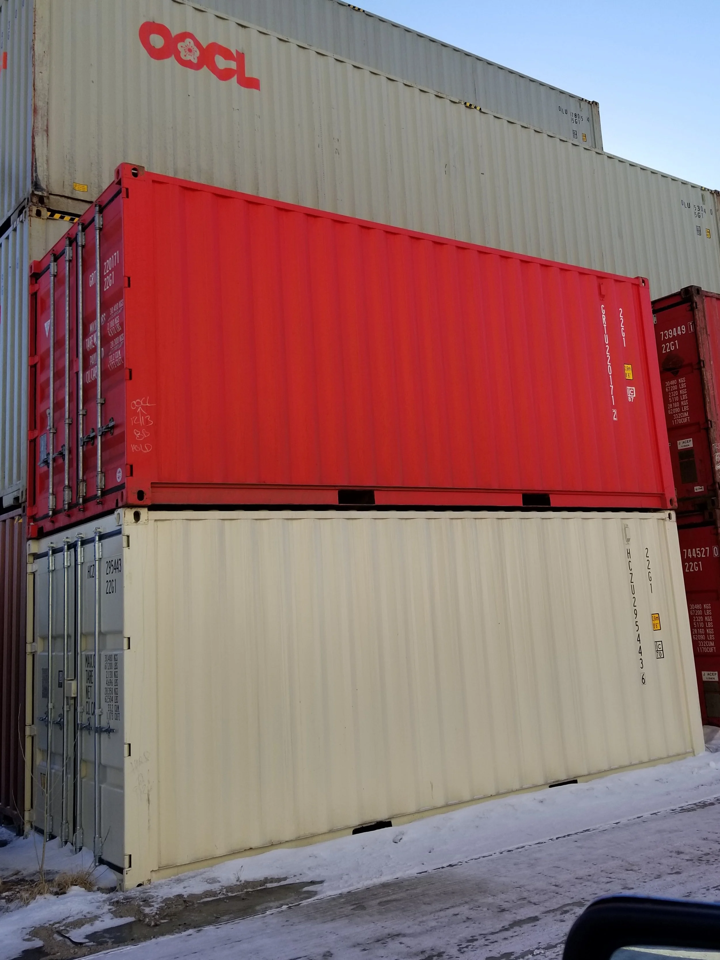 20 Foot Containers for Sale