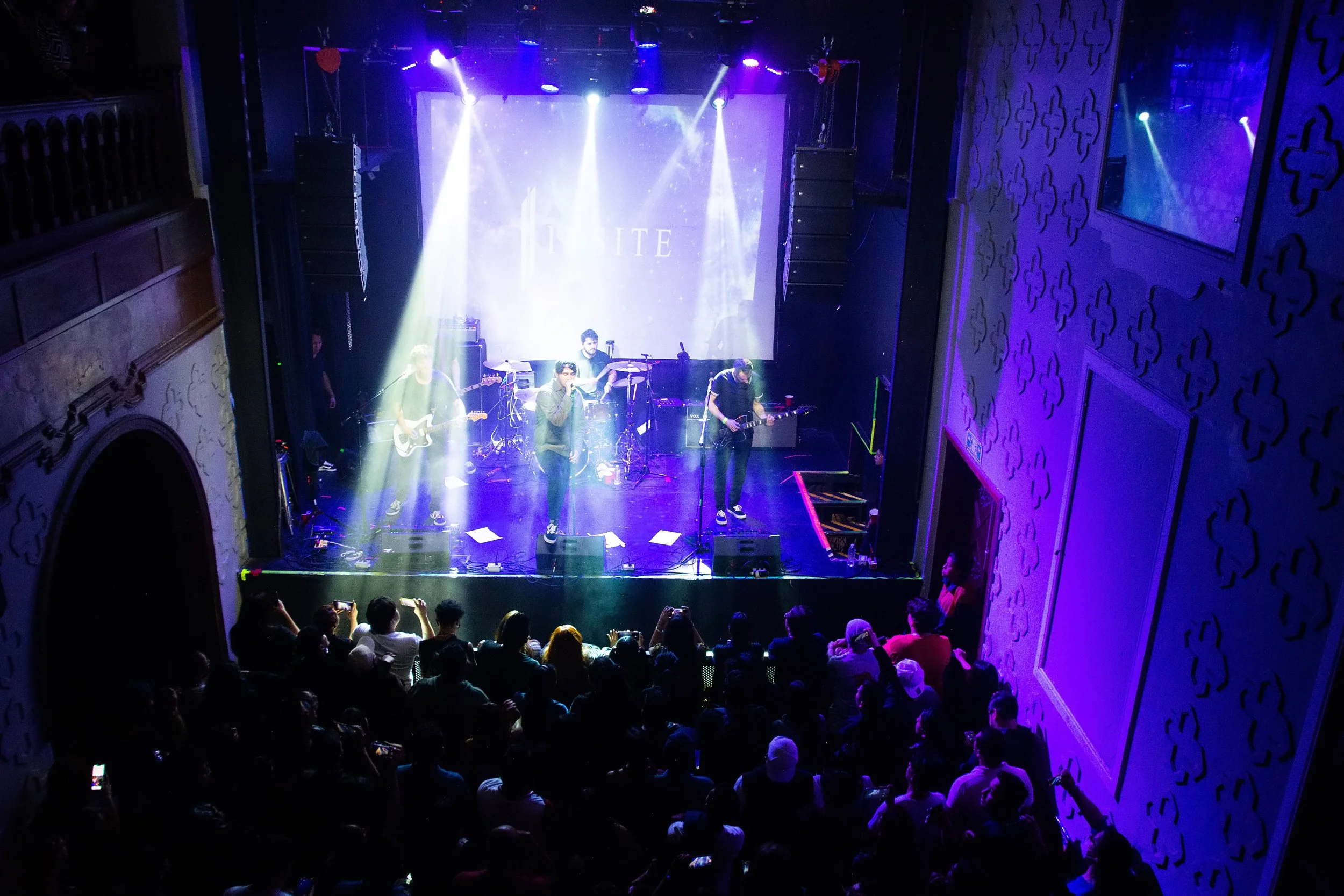 Insite dio un show sorpresa muy íntimo en el Foro Indie Rocks!