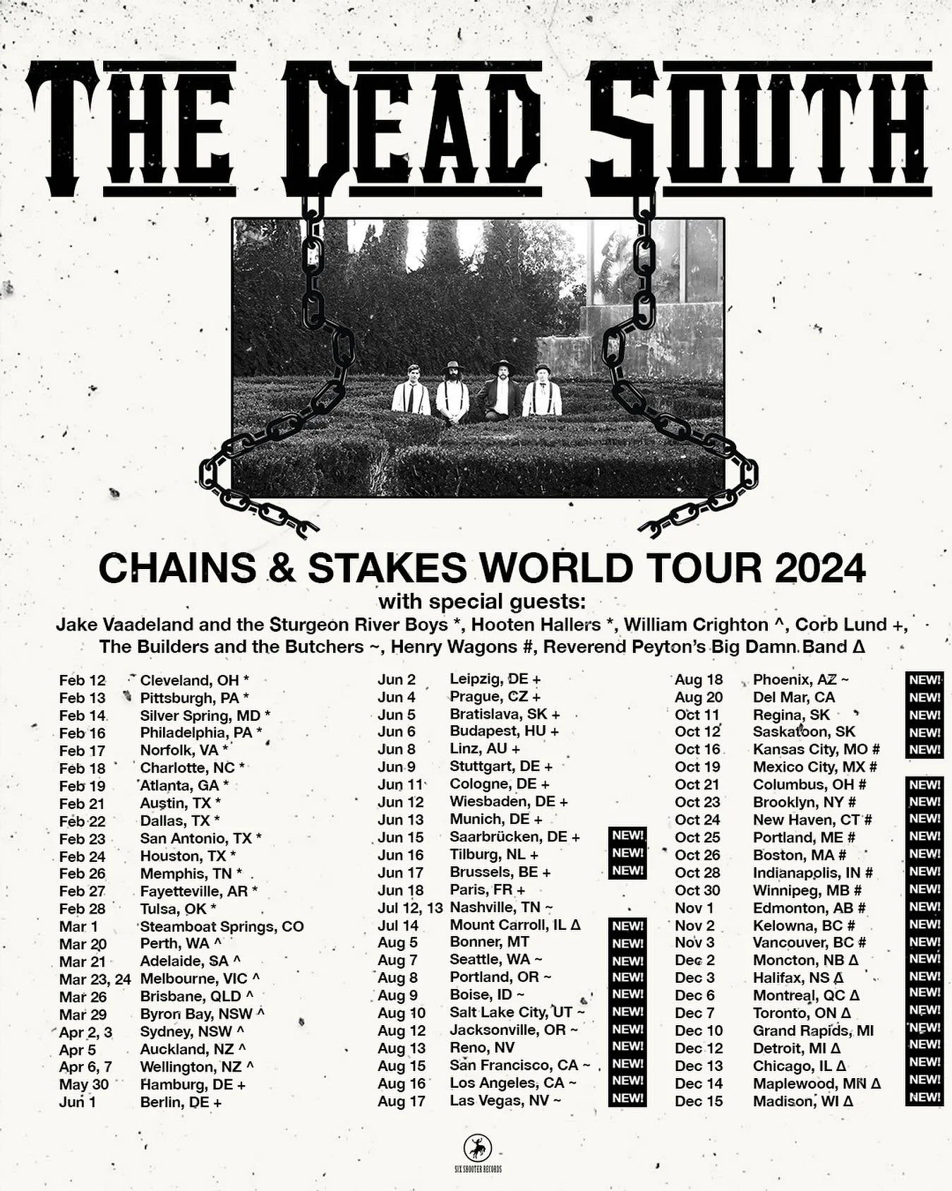 The Dead South llega por primera vez en octubre al Frontón México de ...