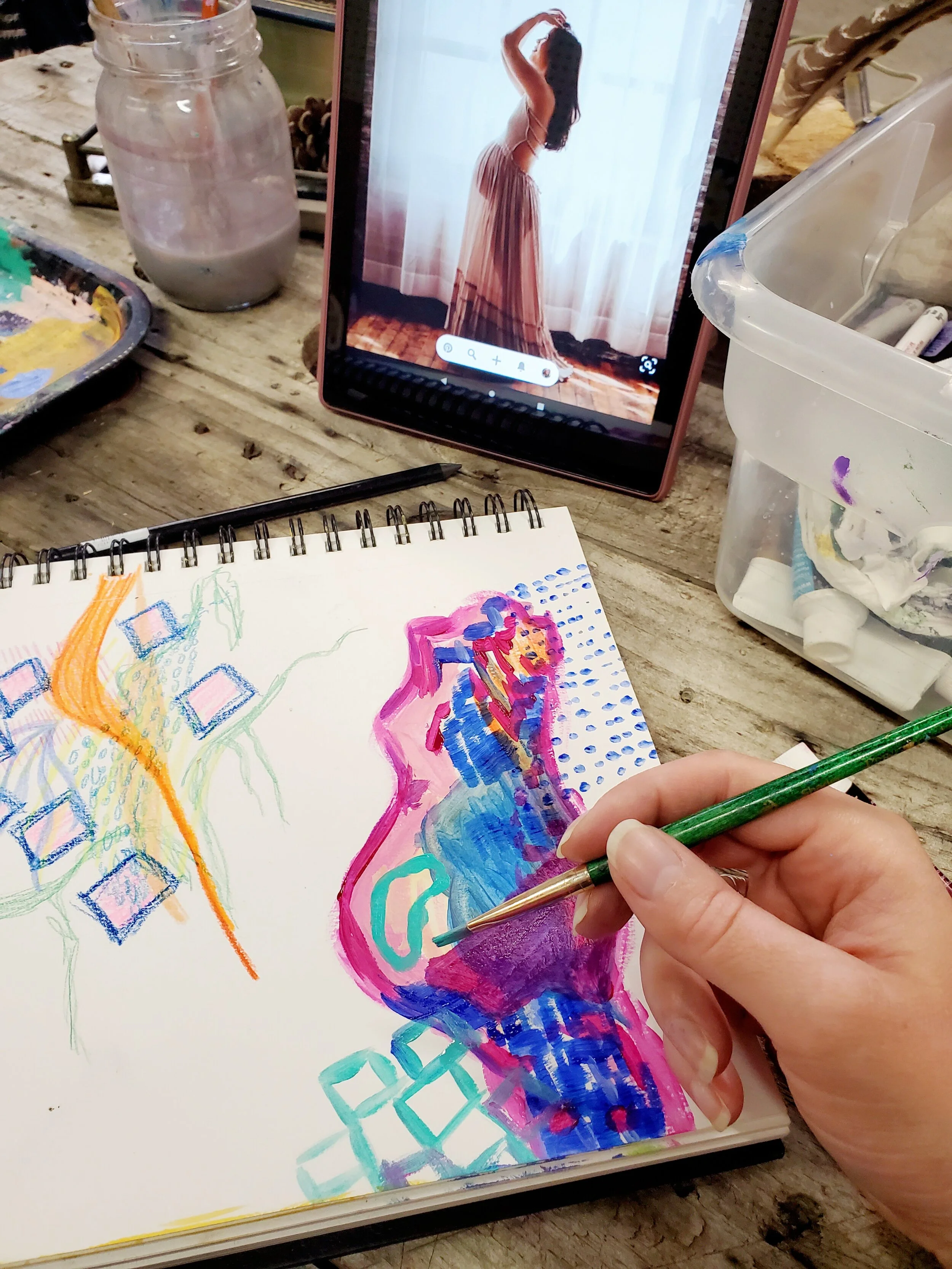 How I Am Improving My Art Practice — Elizabeth Harness Studio