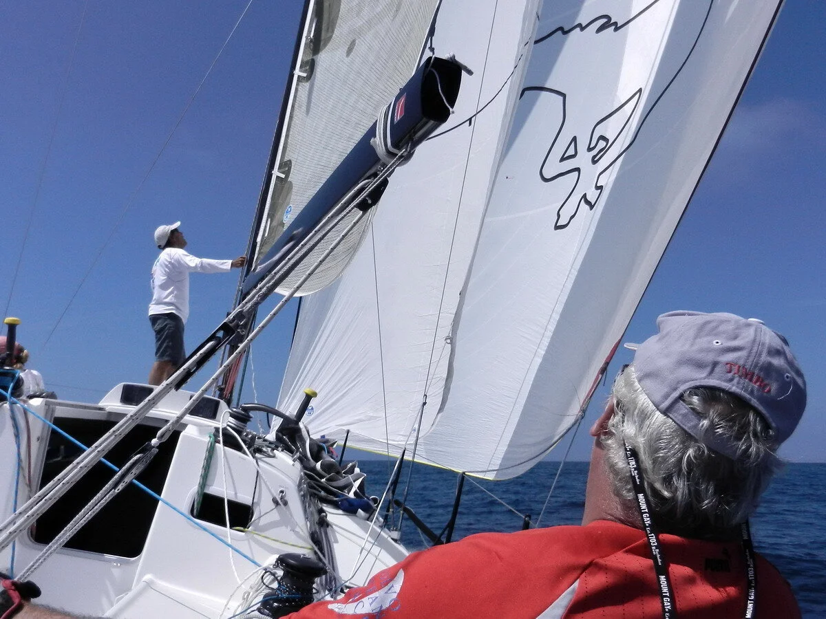 Team Coordinated Racing - Sailboat Racing with Spinnakers