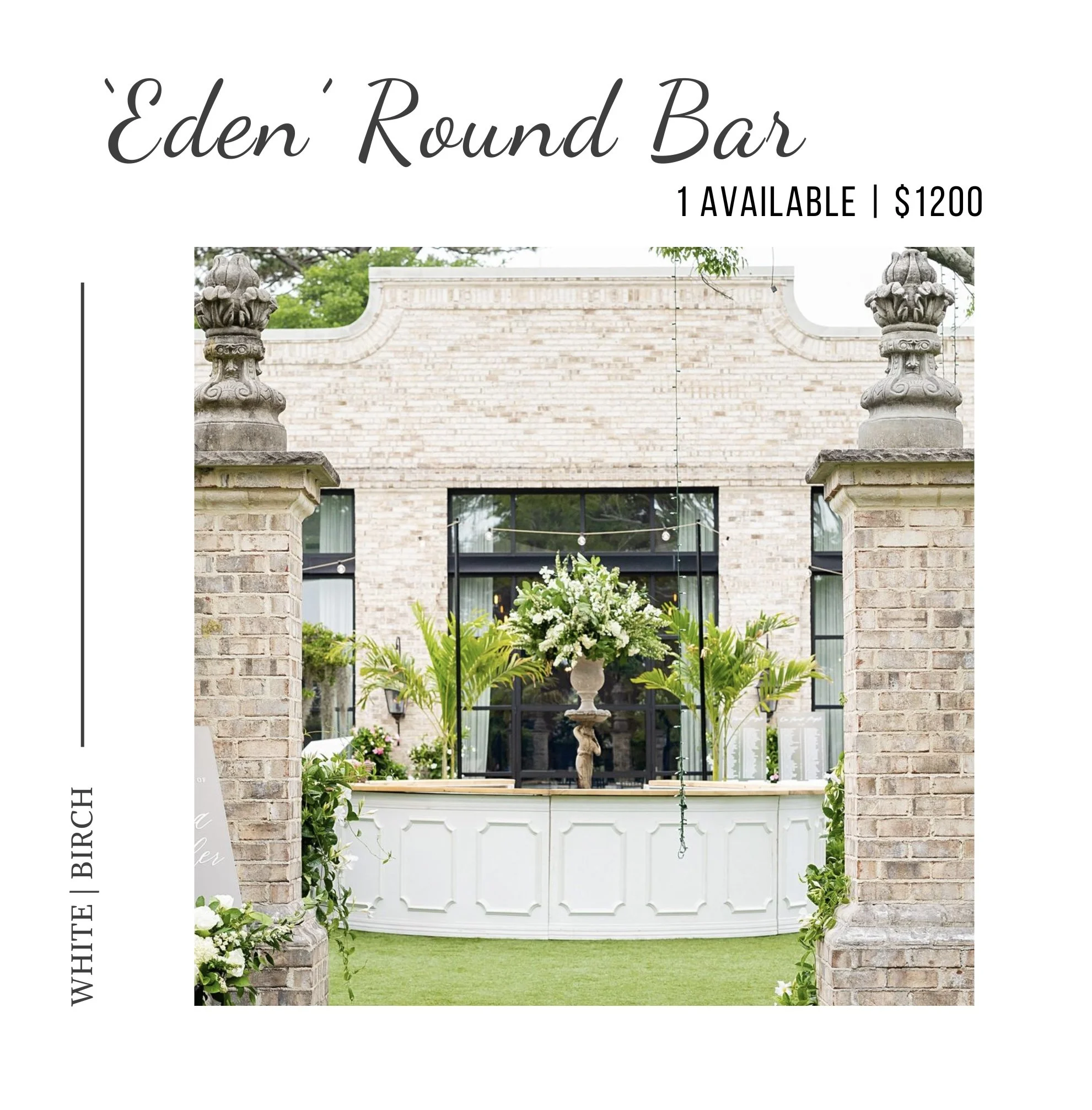 Bars & Shelves — White Birch Rentals