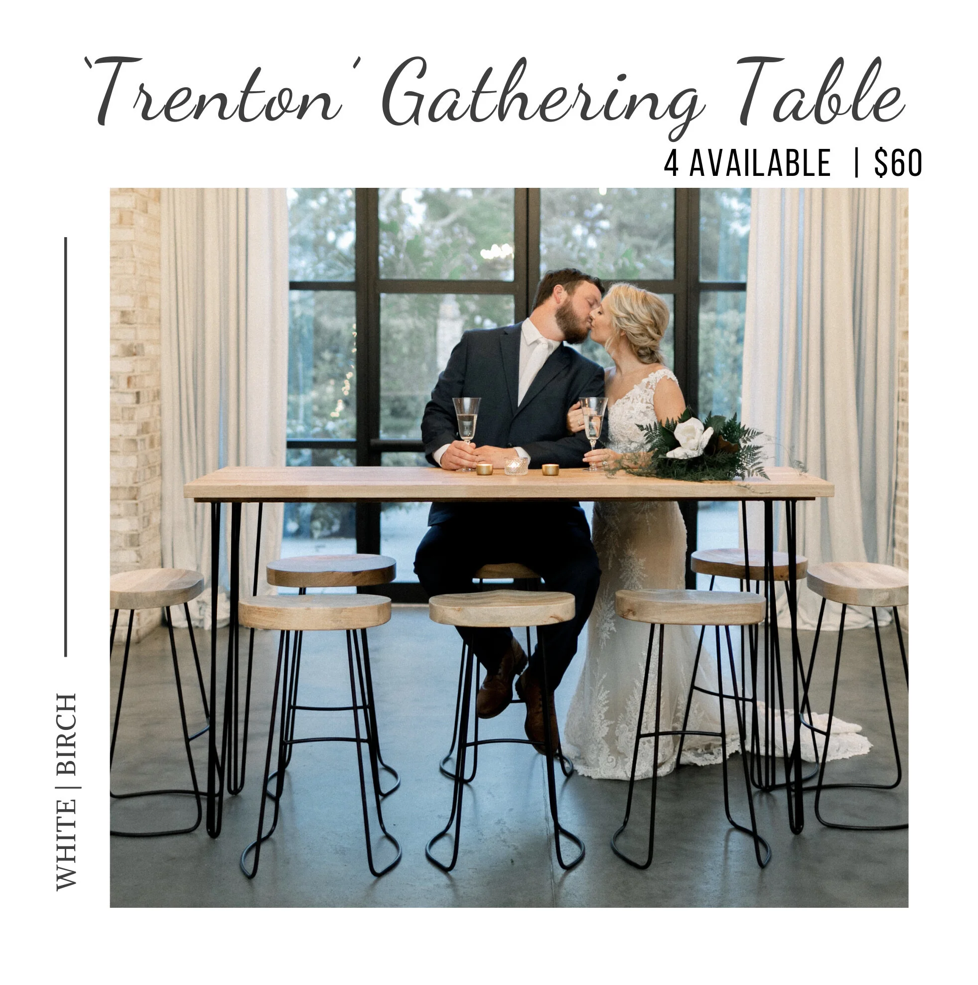 Tables — White Birch Rentals