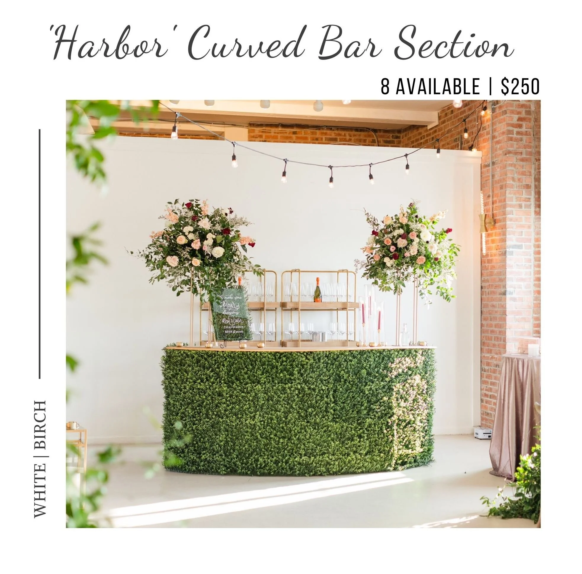 Bars & Shelves — White Birch Rentals