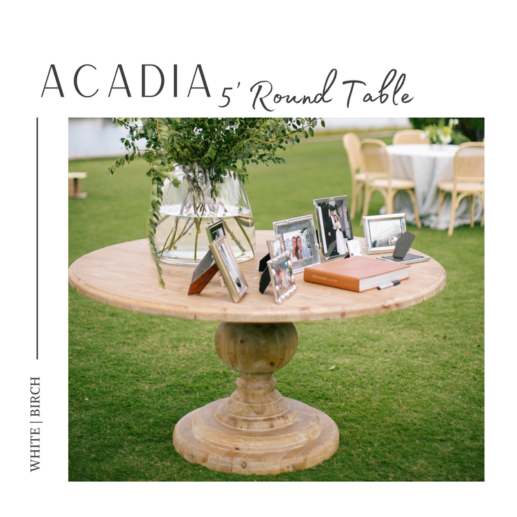 Tables — White Birch Rentals