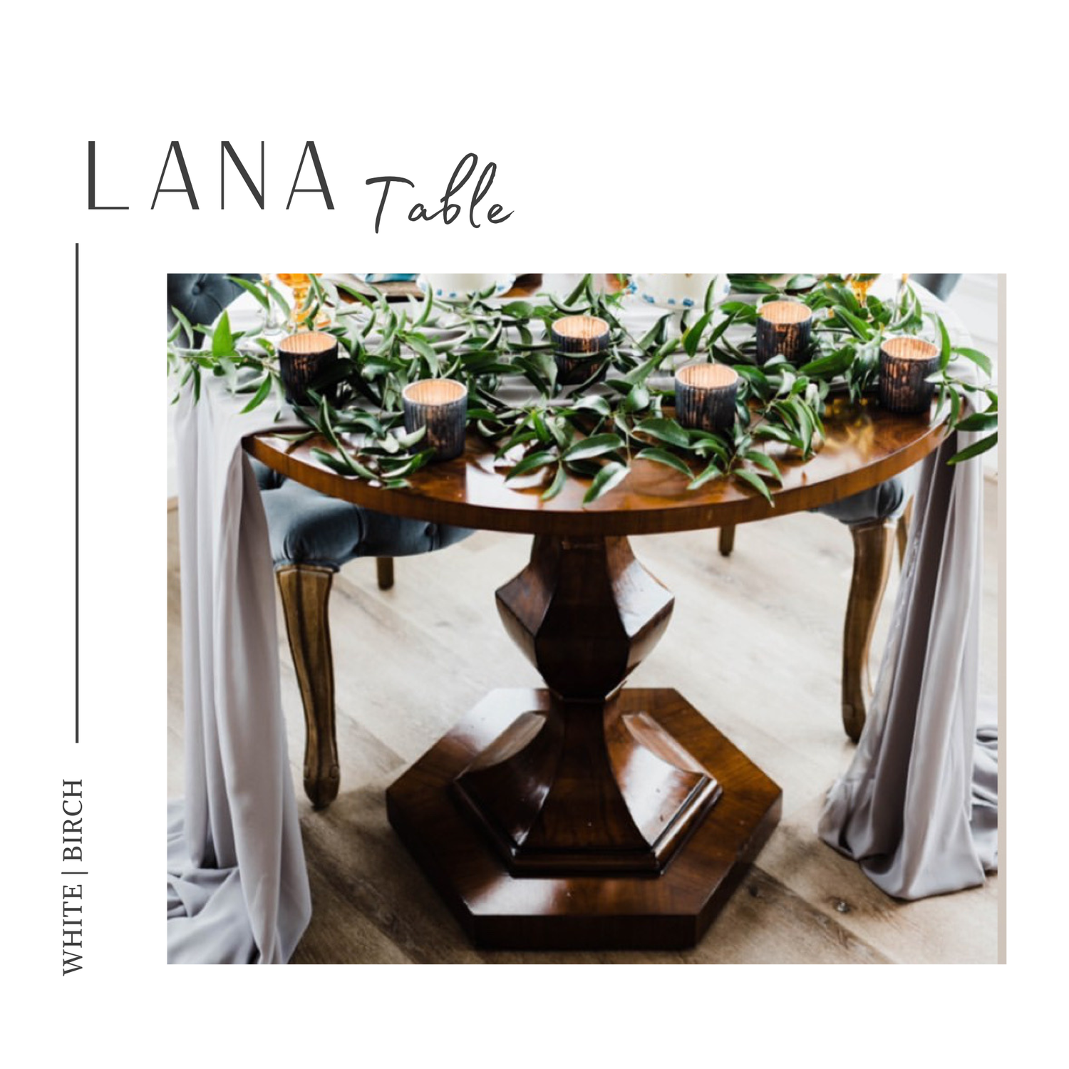 Tables | Discover & Reserve Tables Today — White Birch Rentals