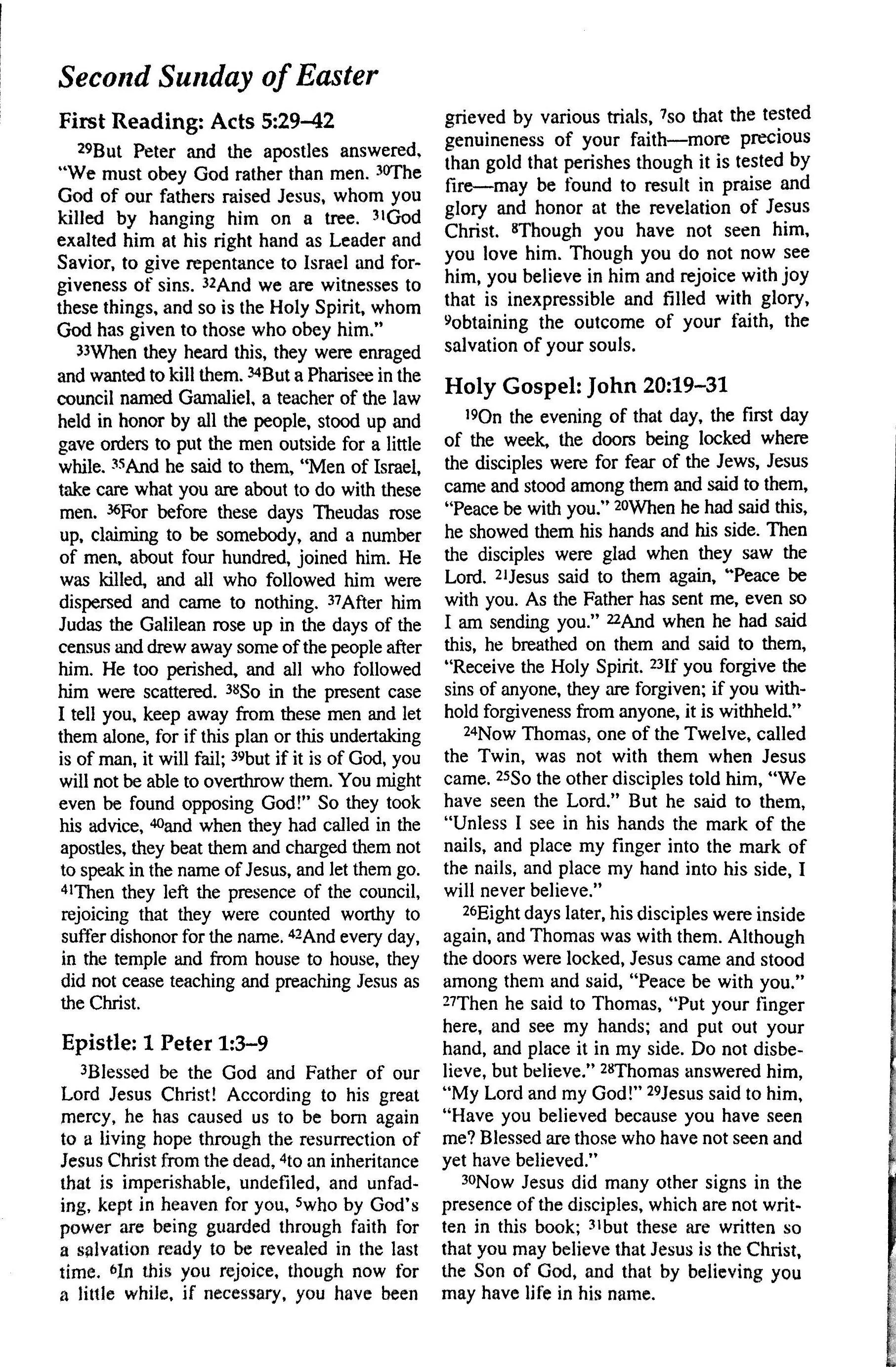 Recorded Service — Trinity Lutheran