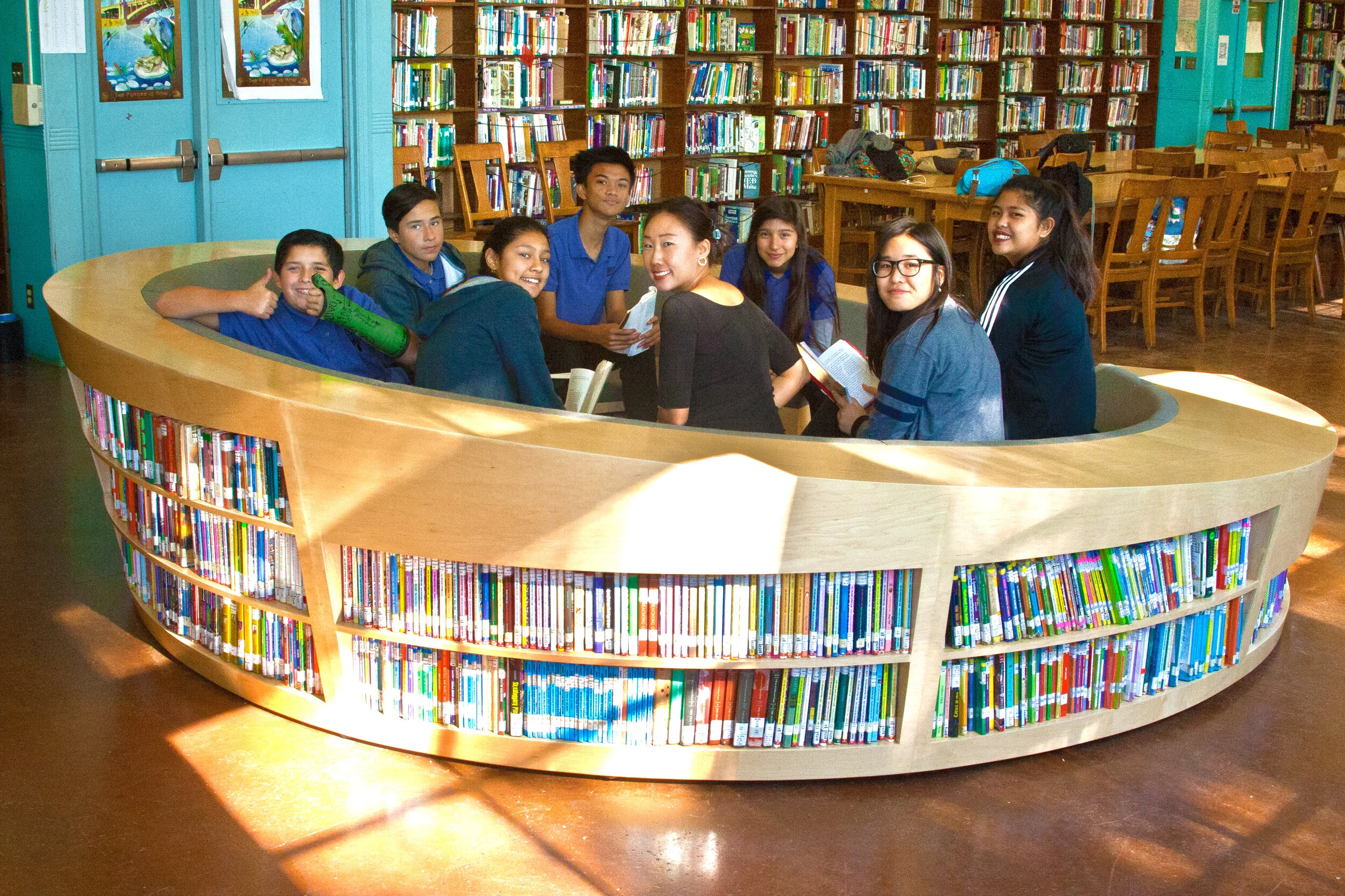 School Library Lounge — Jeremy Levine Design