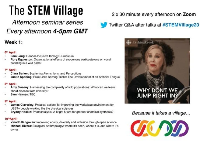 STEM Village Webinar — Gender-Inclusive Biology