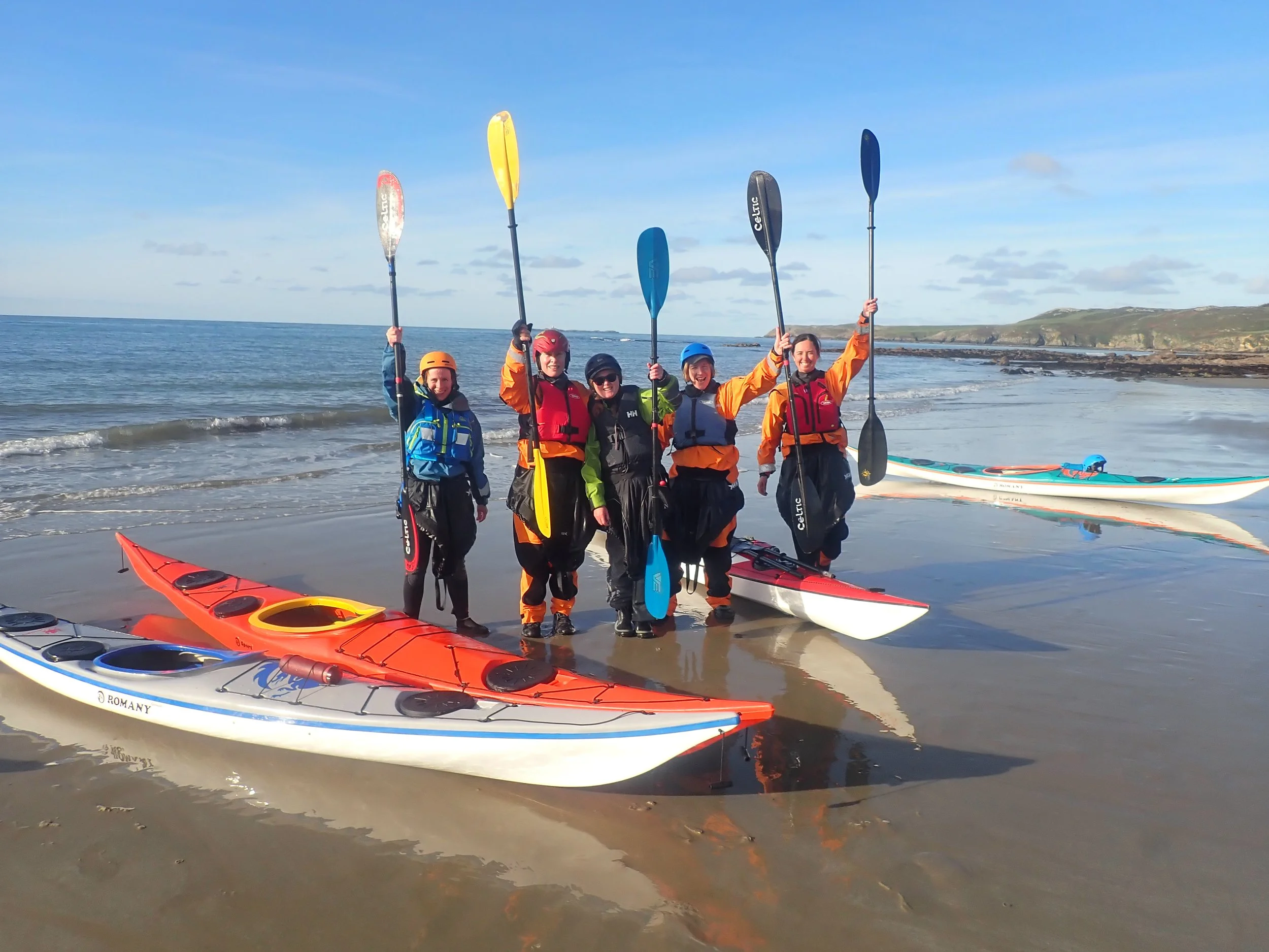 Sea Kayaking - Anglesey, North Wales, Pembrokeshire, UK - Sea Kayak Courses