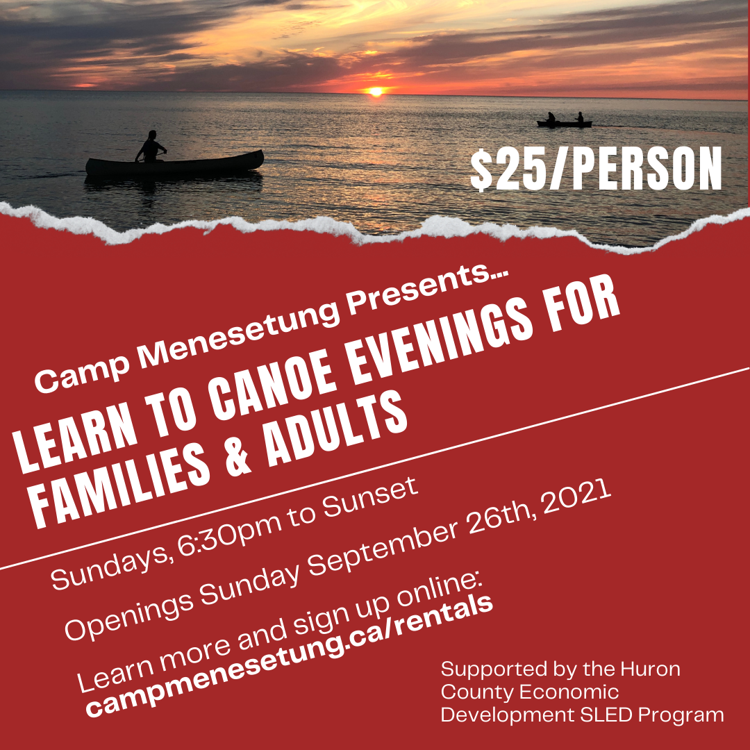 Learn to Canoe Evening — Camp Menesetung