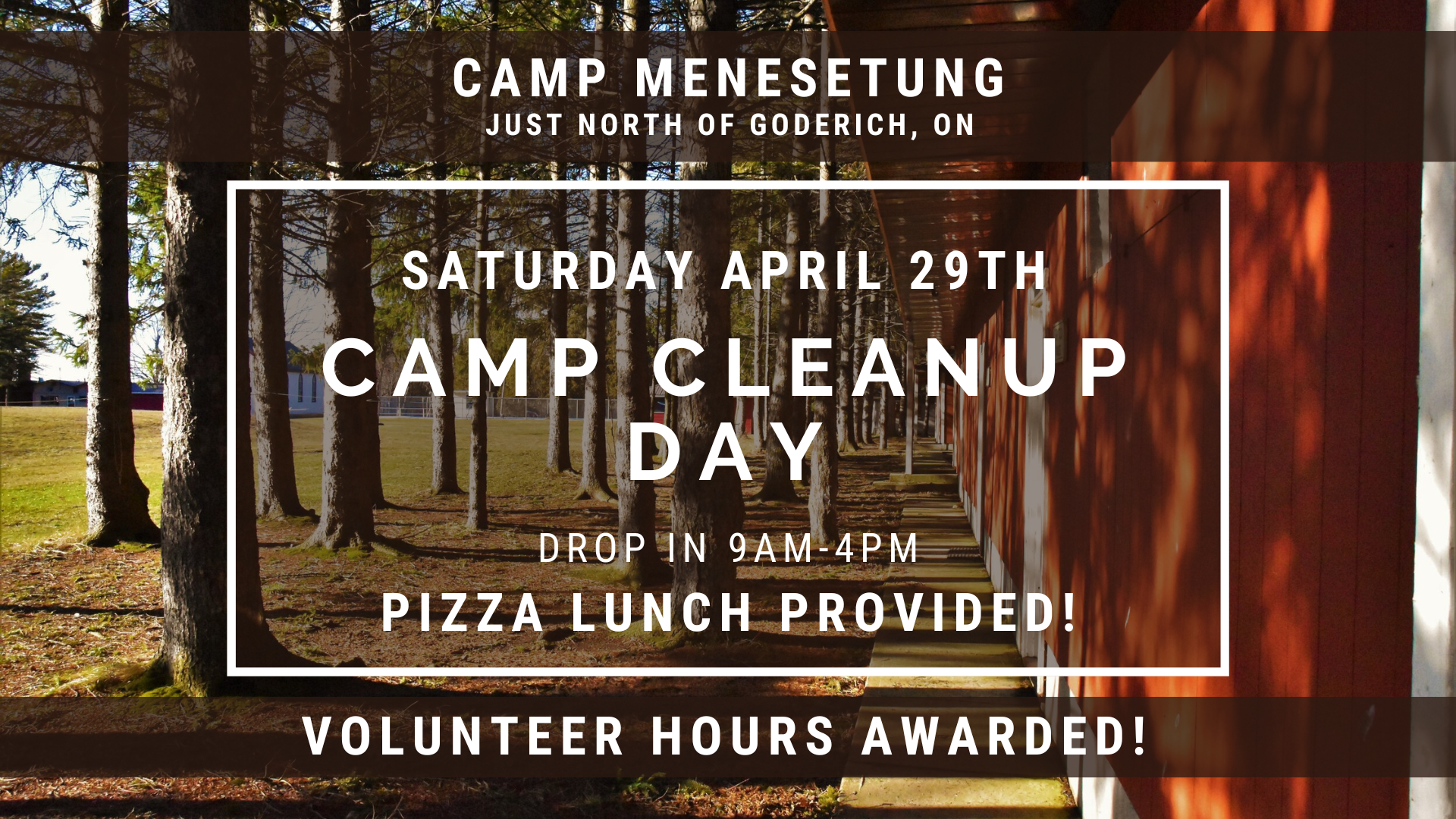 Camp Clean-Up Day — Camp Menesetung