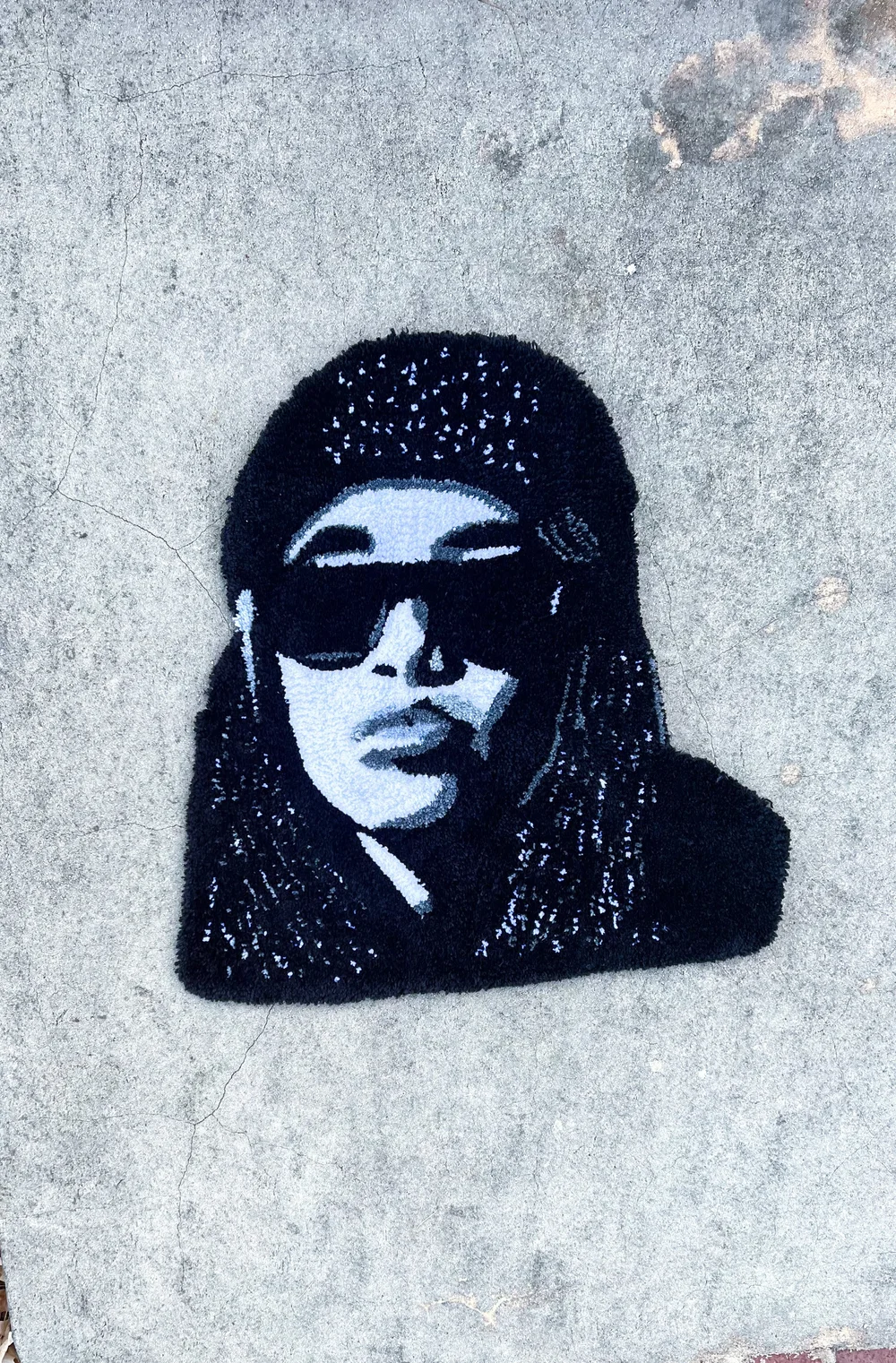 Eazy E Stencil Graffiti