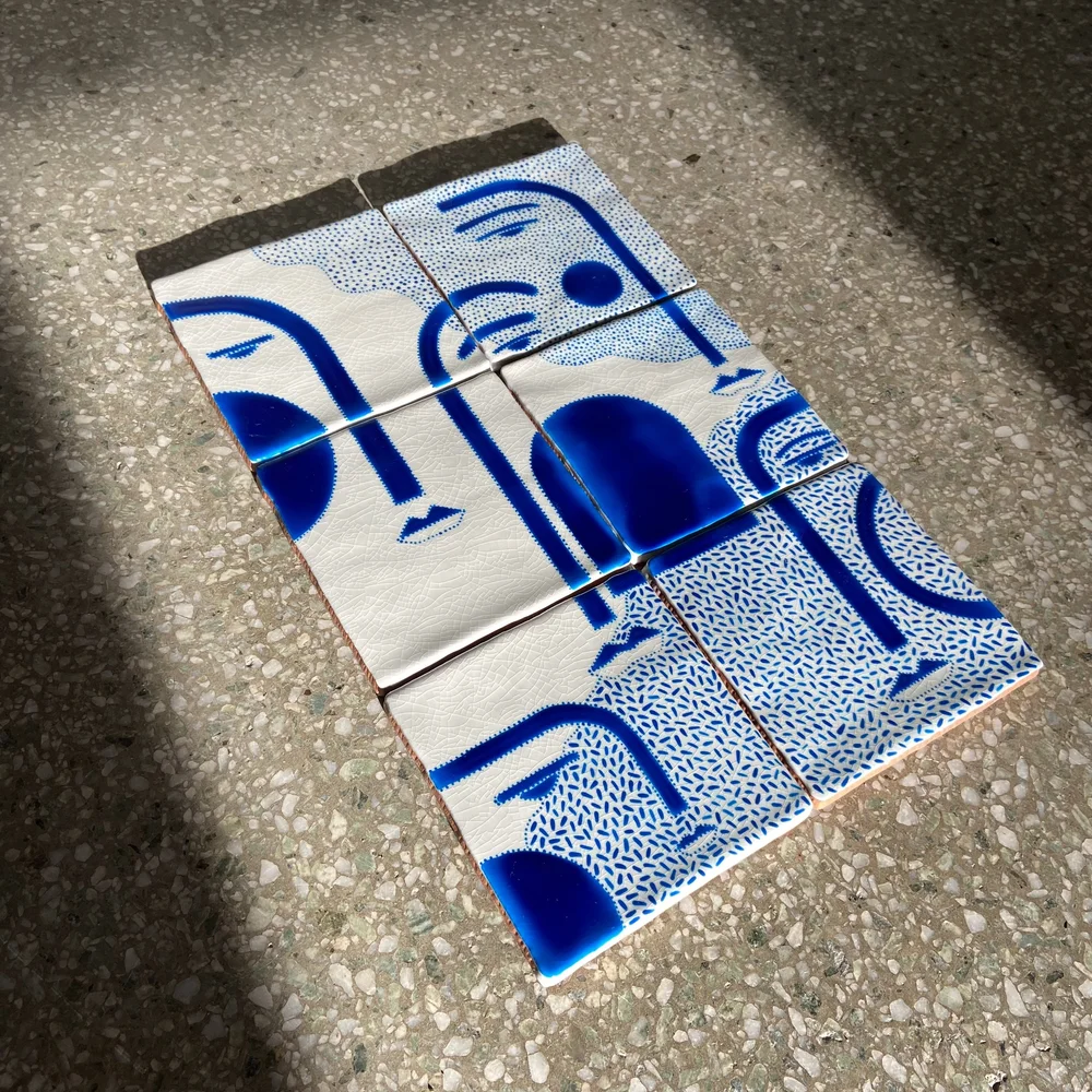 myrsini alexandridi hand painted ceramic tiles and paintings