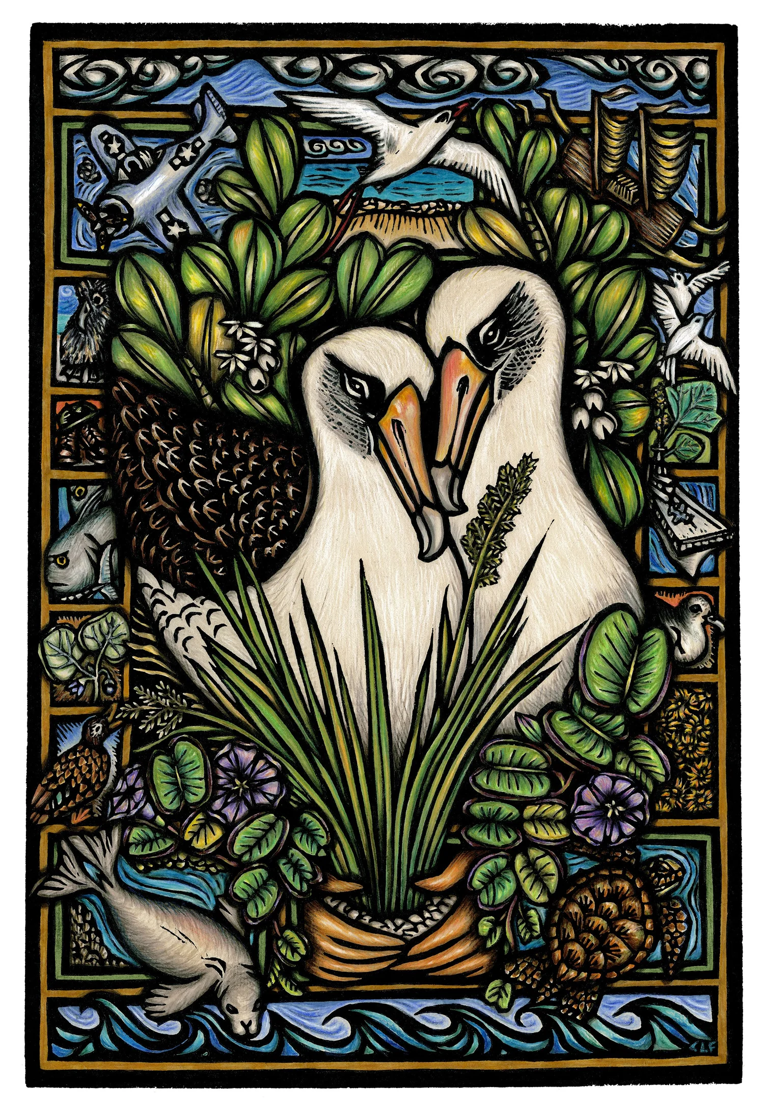 Carving for Critters: Artist Caren Loebel-Fried Protects Hawaiian ...