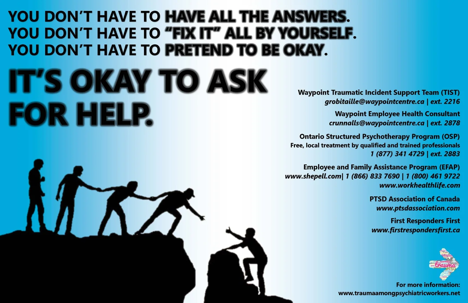 PTSD Help — Trauma Among Psychiatric Workers