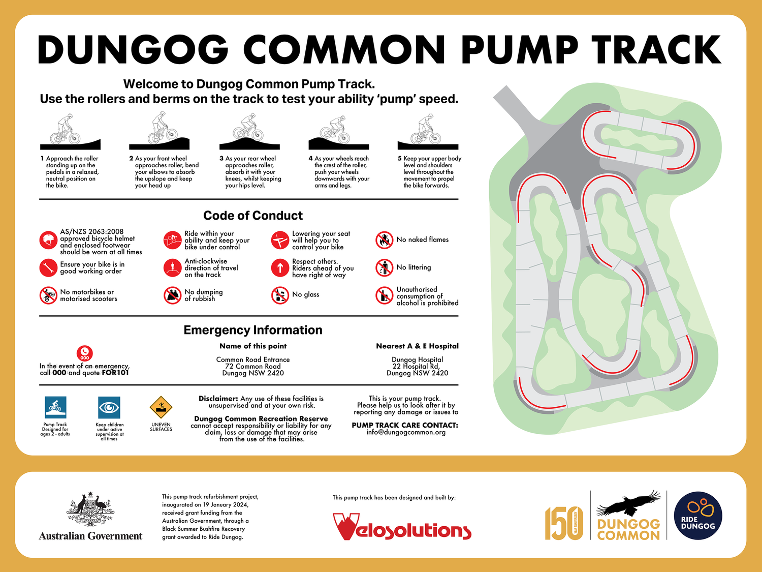 Mountain Biking — Dungog Common Recreation Reserve