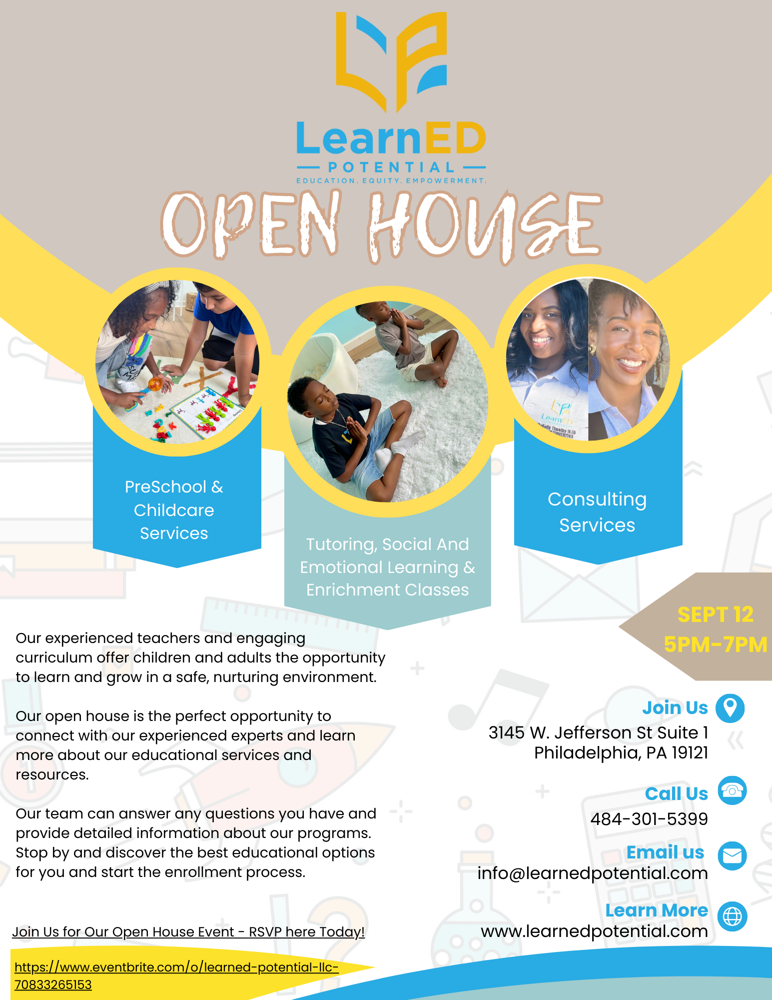 Open House — LearnED Potential