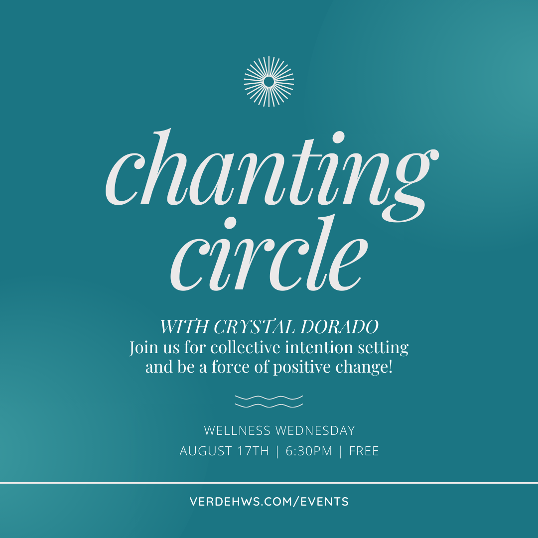 Calendar of Events — Verde Holistic Wellness Studio