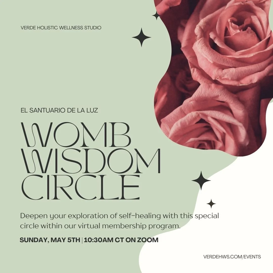 Calendar of Events — Verde Holistic Wellness Studio