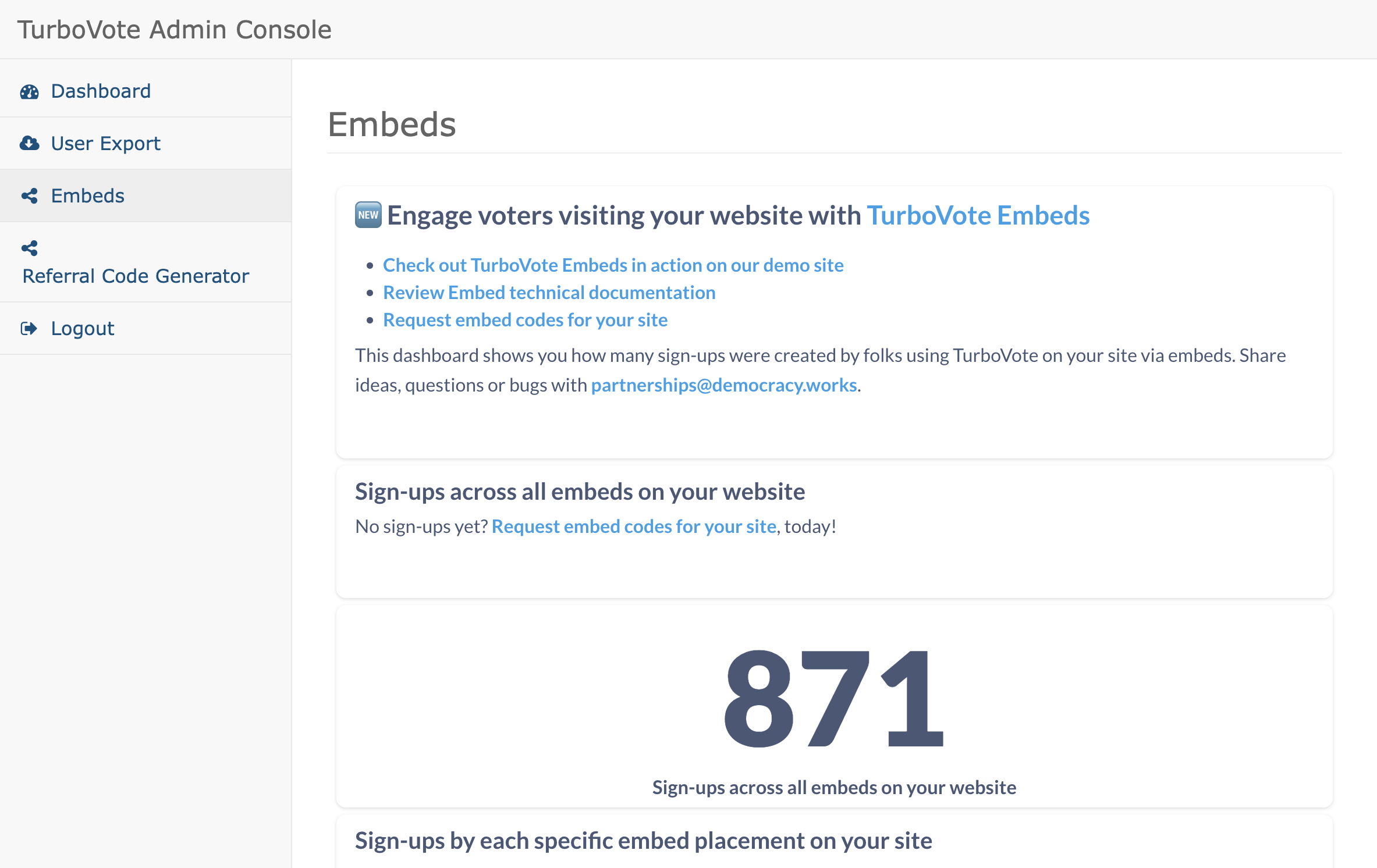 Track Account Creation by Query Parameter – TurboVote Support Center
