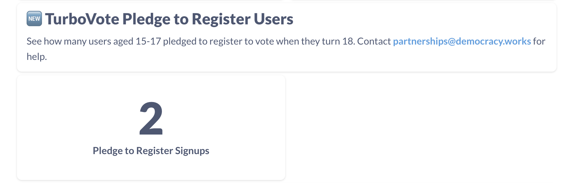 Knowing Your Impact – TurboVote Help Center