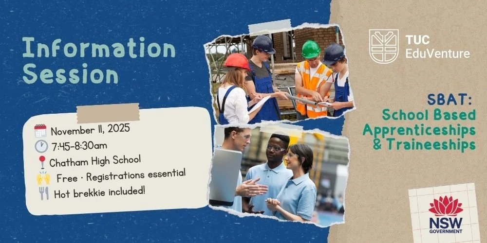 Information Session: SBAT Breakfast at Chatham High School — Taree ...
