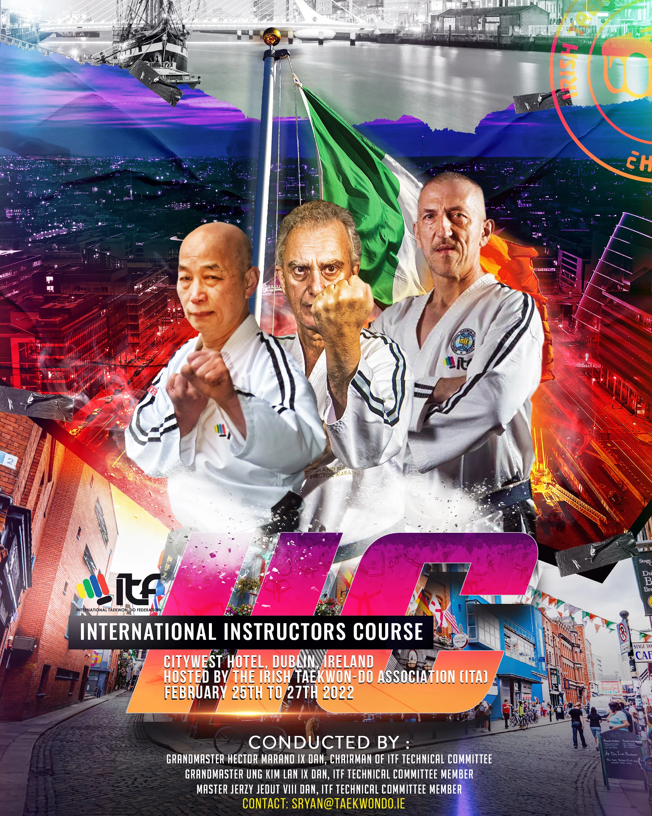 IIC Feb 2022 - Invitation & Registration Info — Irish Taekwon-Do ...