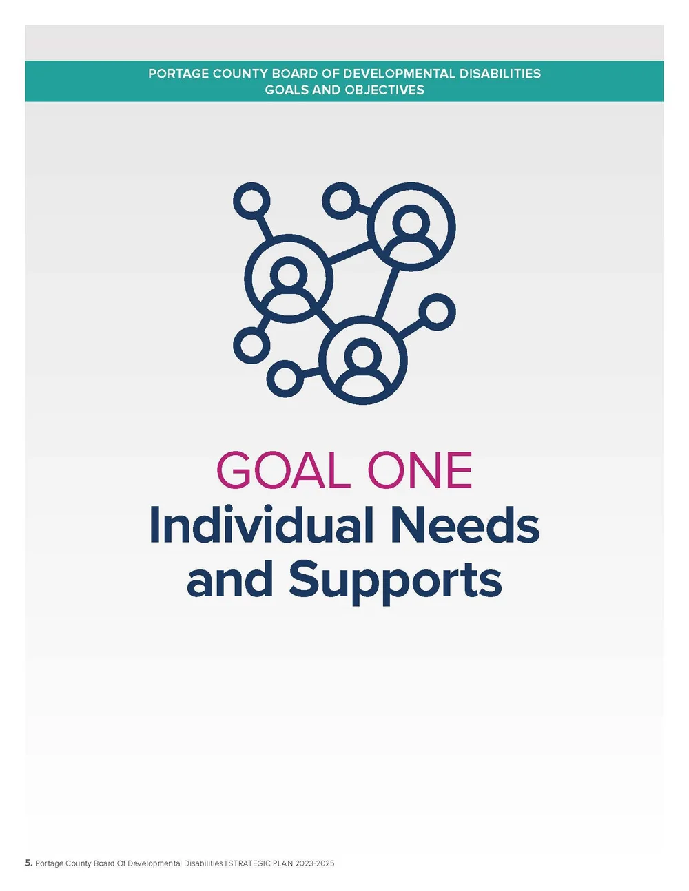 Portage DD 2023 - 2025 Strategic Plan — The Portage County Board of Developmental Disabilities