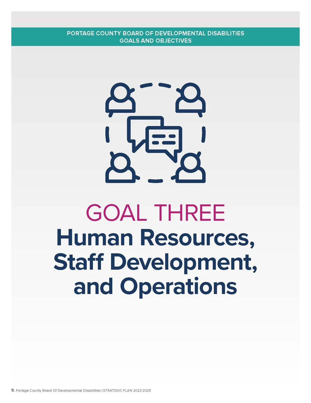 Portage DD 2023 - 2025 Strategic Plan — The Portage County Board of Developmental Disabilities