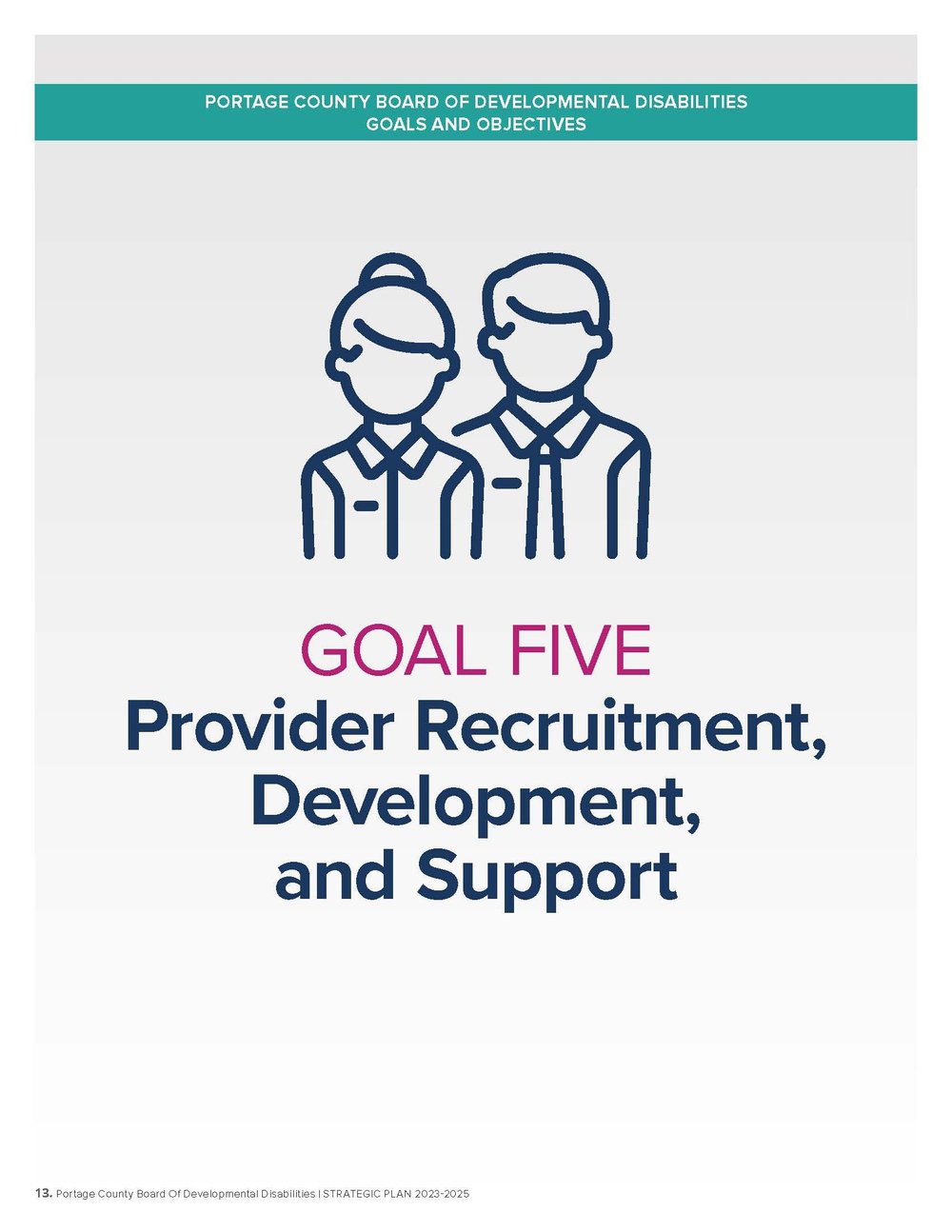 Portage DD 2023 - 2025 Strategic Plan — The Portage County Board of Developmental Disabilities