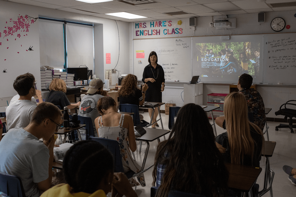 VICKI PHILLIPS CHAMPIONS ACCESS TO EDUCATION