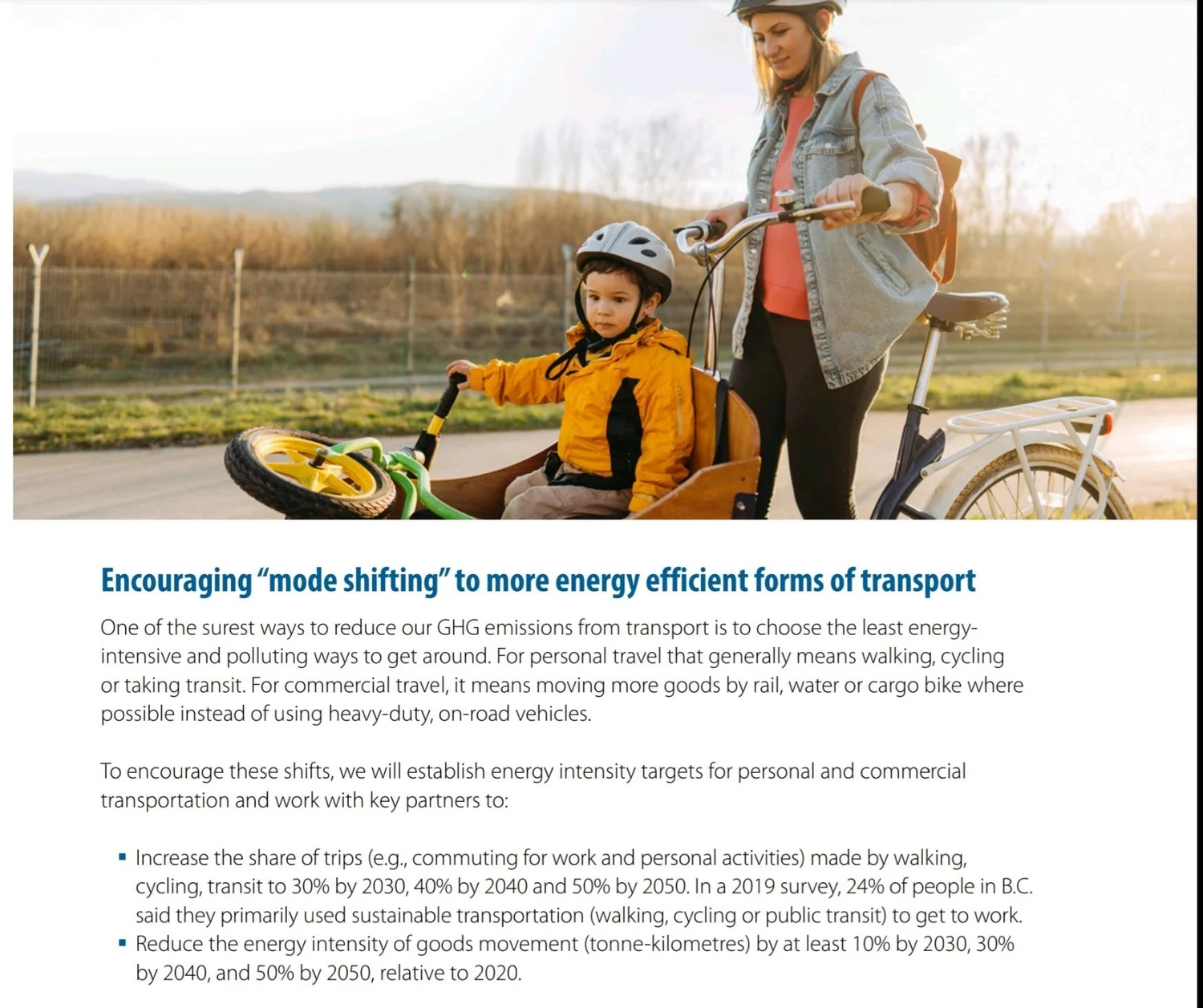 CleanBC must lead the way to more active transport & less driving — BC ...