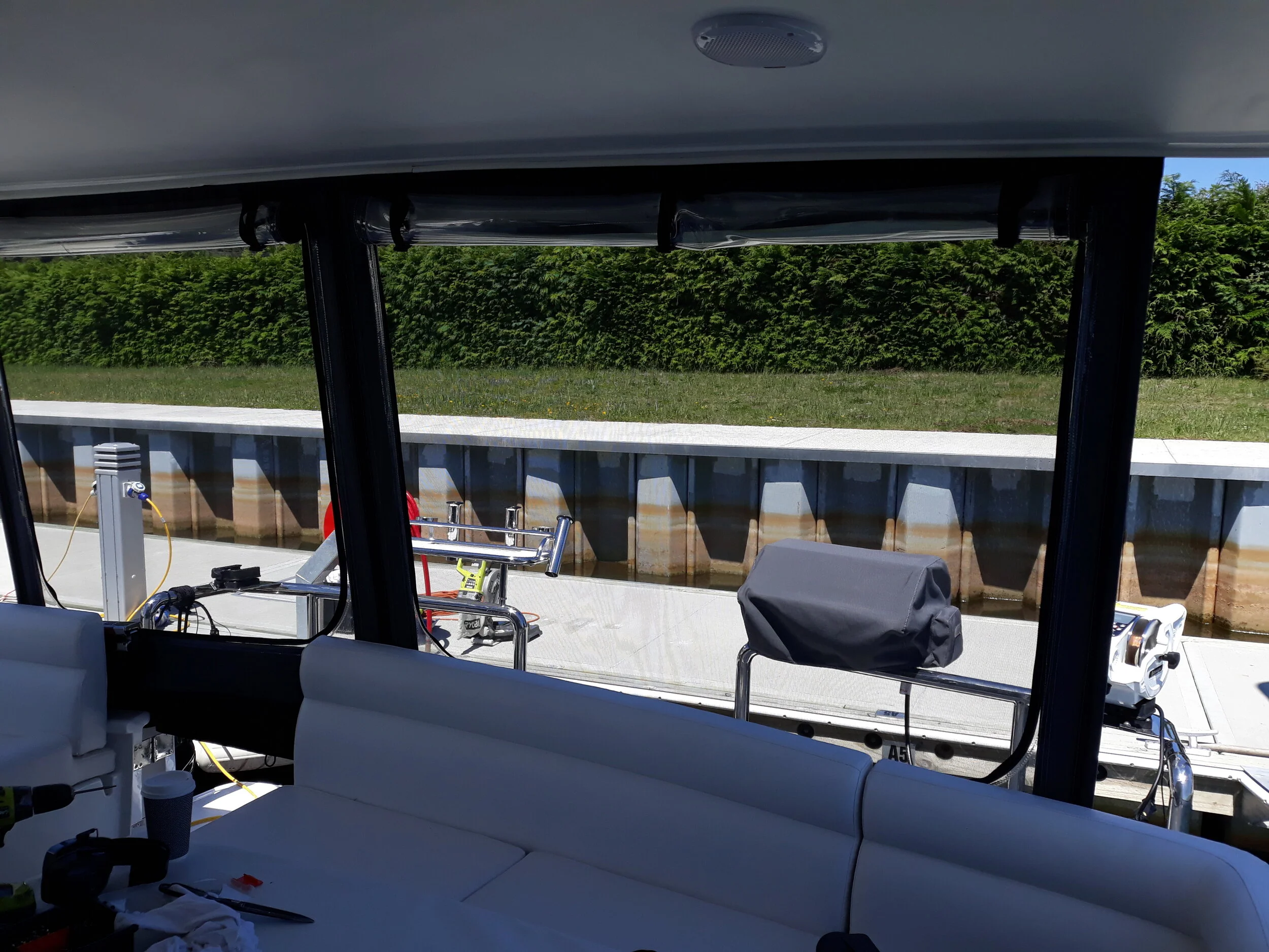 Boat Covers & Canopies — Central Trim | Quality Cover Makers | Taupo, NZ