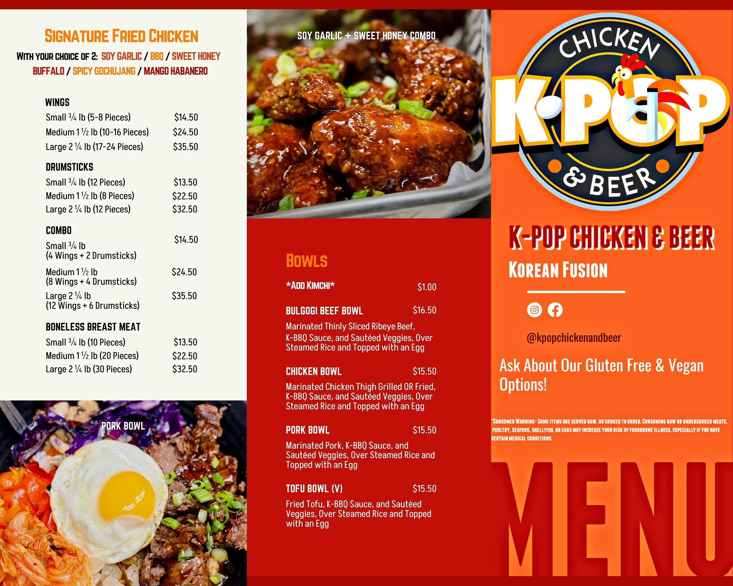 K-POP Chicken and Beer