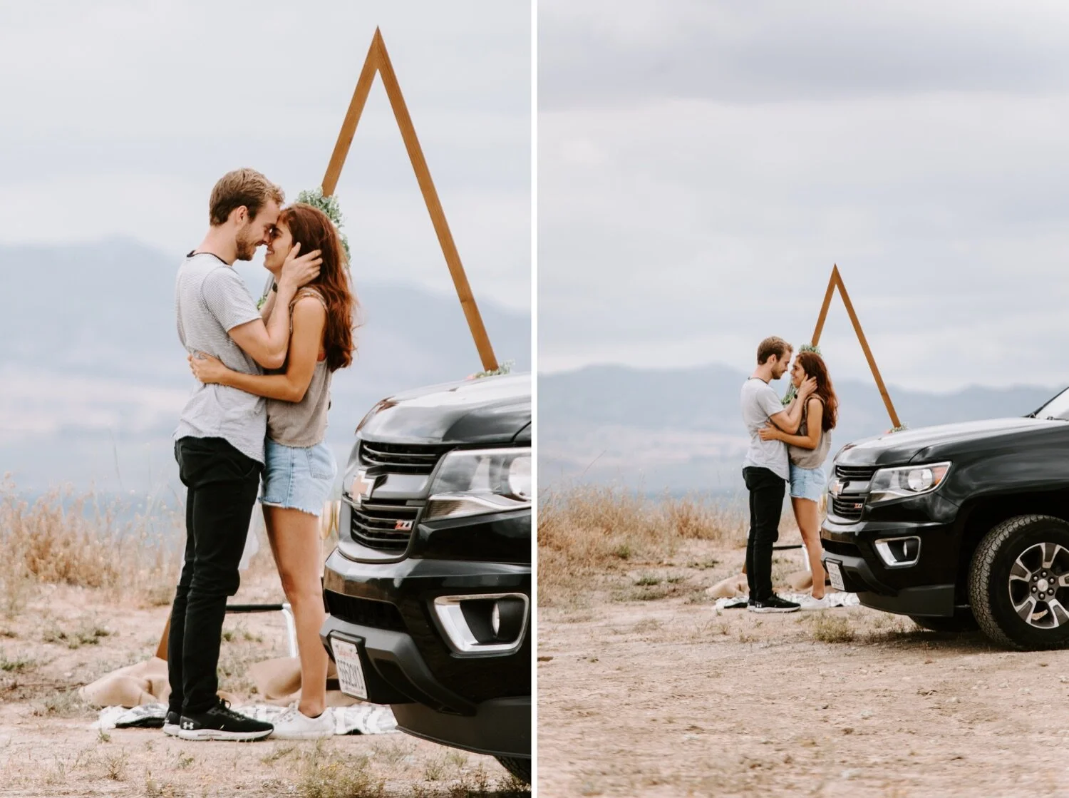 Scott's Mountain Proposal; Southern California — Sarah Yates Photo