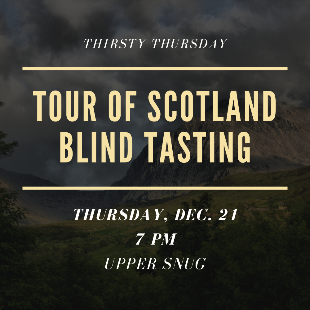 Tastings & Events — The Whiskey Snug