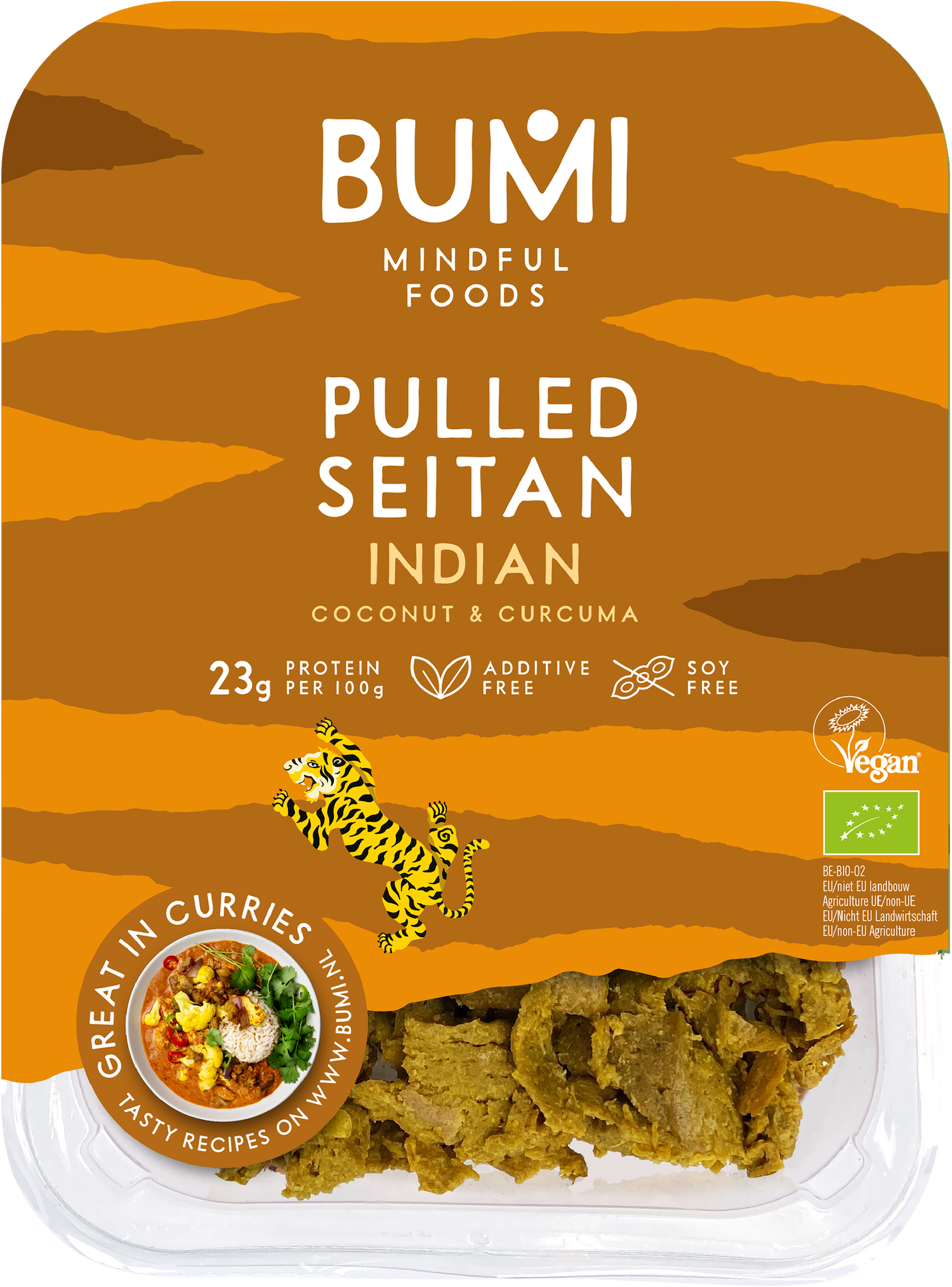 Pulled seitan — BUMI