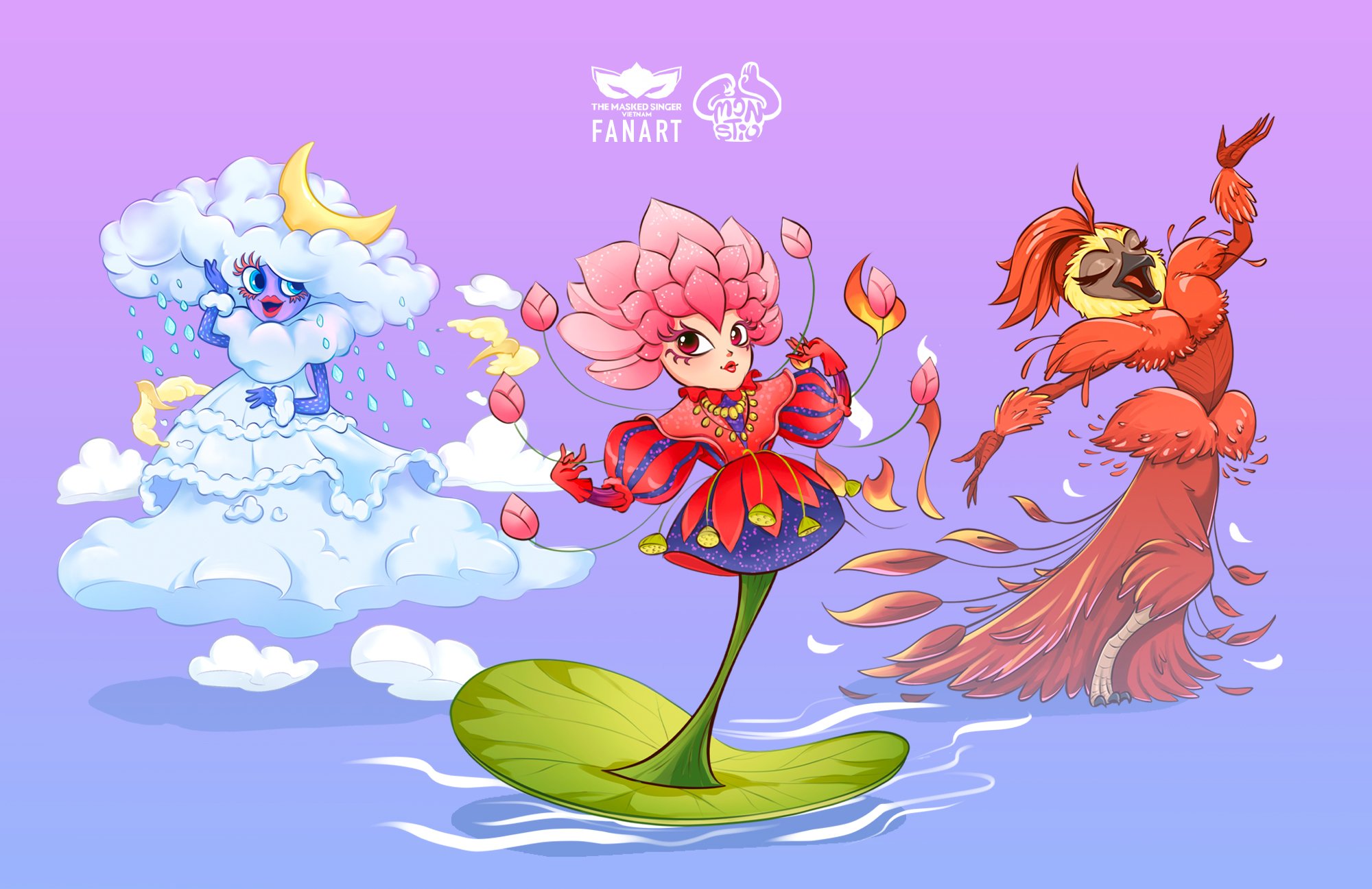 THE MASKED SINGER VIETNAM - FANART — Monstio Studio