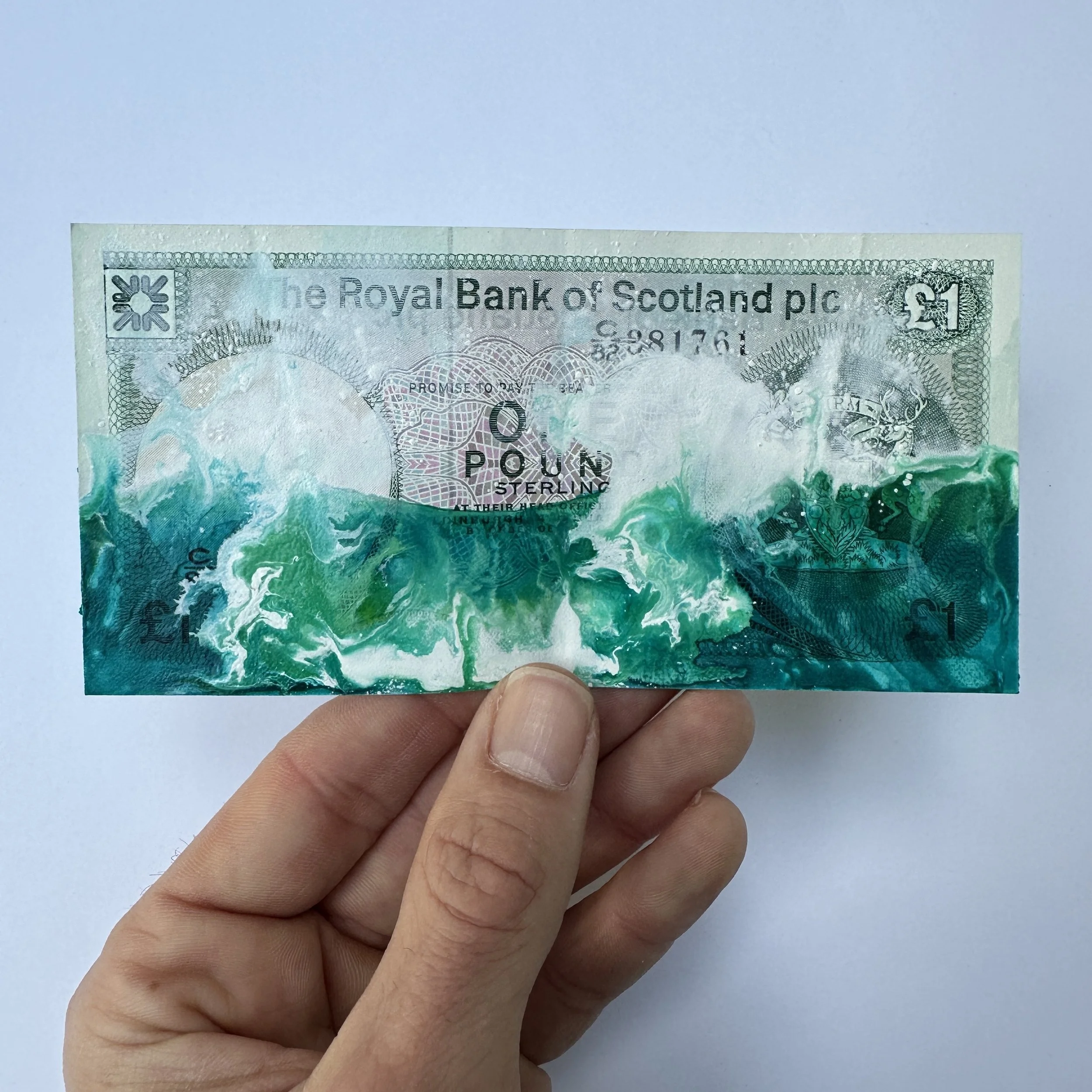 Vintage Note Paintings — Kit Johns