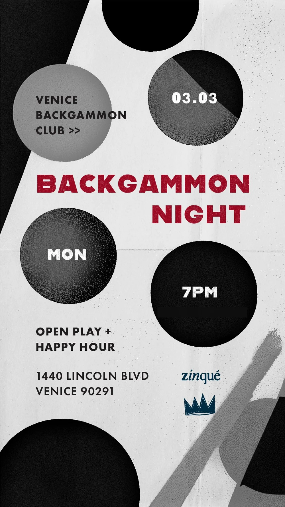community events — Zinqué
