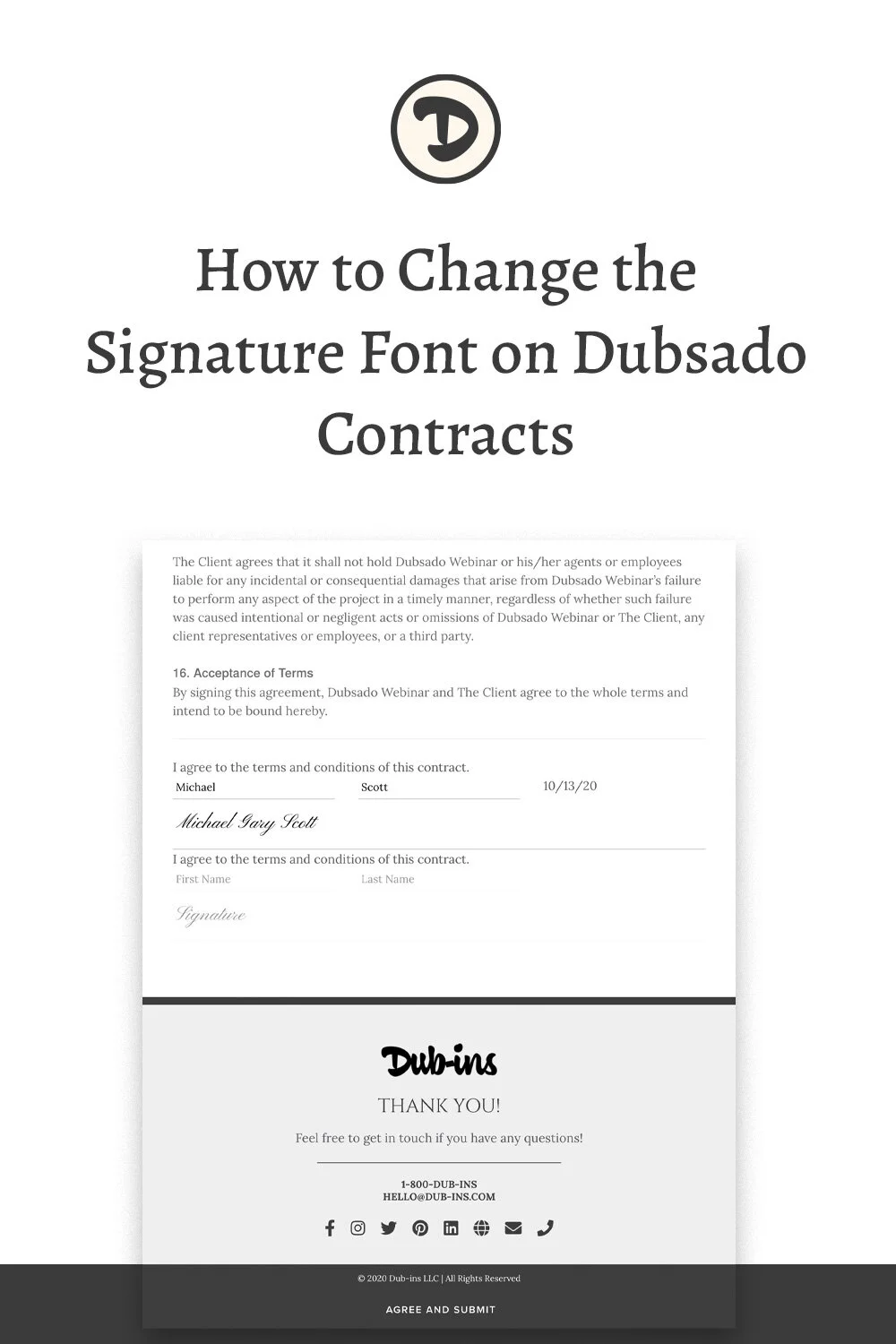 How to Add a Chat Widget to your Dubsado Forms — Dub-ins