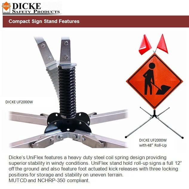 Roll-Up Signs and Sign Stands-HAWKINS SAFETY