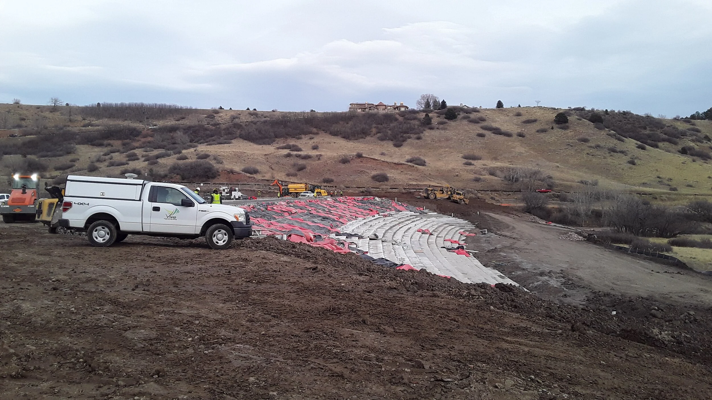 Garden Of The Gods Flood Mitigation Facility — Vivid Engineering