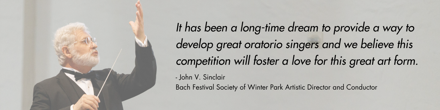 Oratorio Competition — Bach Festival Society of Winter Park