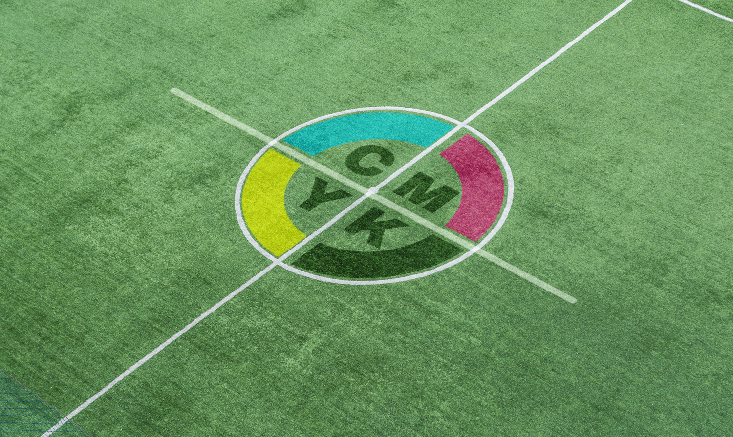 Color logos or images printed on turf or any surface — New Ground ...