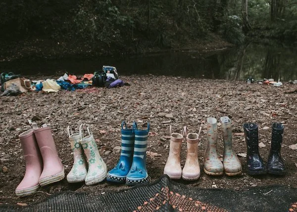 How to dress kids for wet weather play — Wildlings Forest School