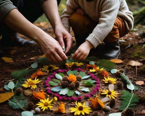 The magic and mindfulness of nature mandalas — Wildlings Forest School